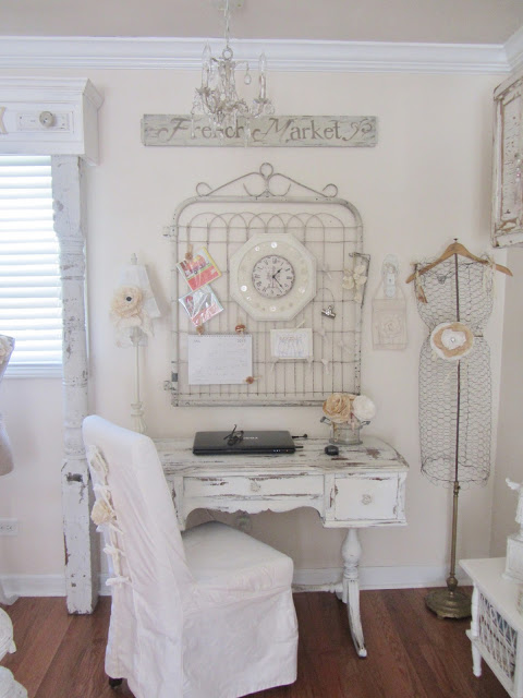 Radne sobe u shabby chic stilu